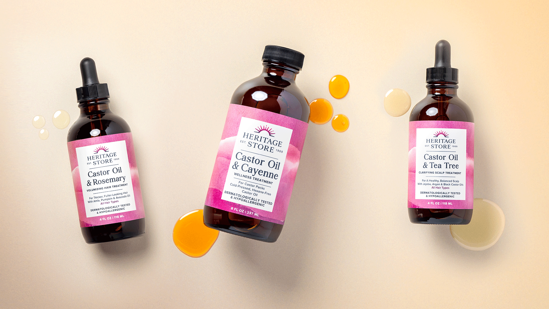 The Ultimate Guide to our New Castor Oils – Heritage Store