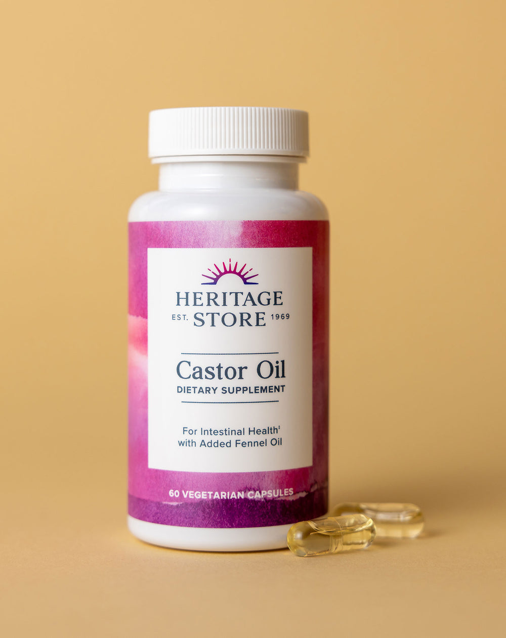 Castor Oil Liquid Capsules – Heritage Store