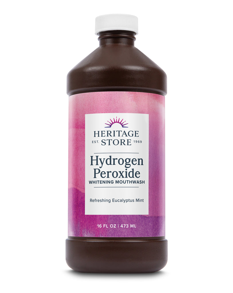 HPM + White | Hydrogen Peroxide Mouthwash – Heritage Store
