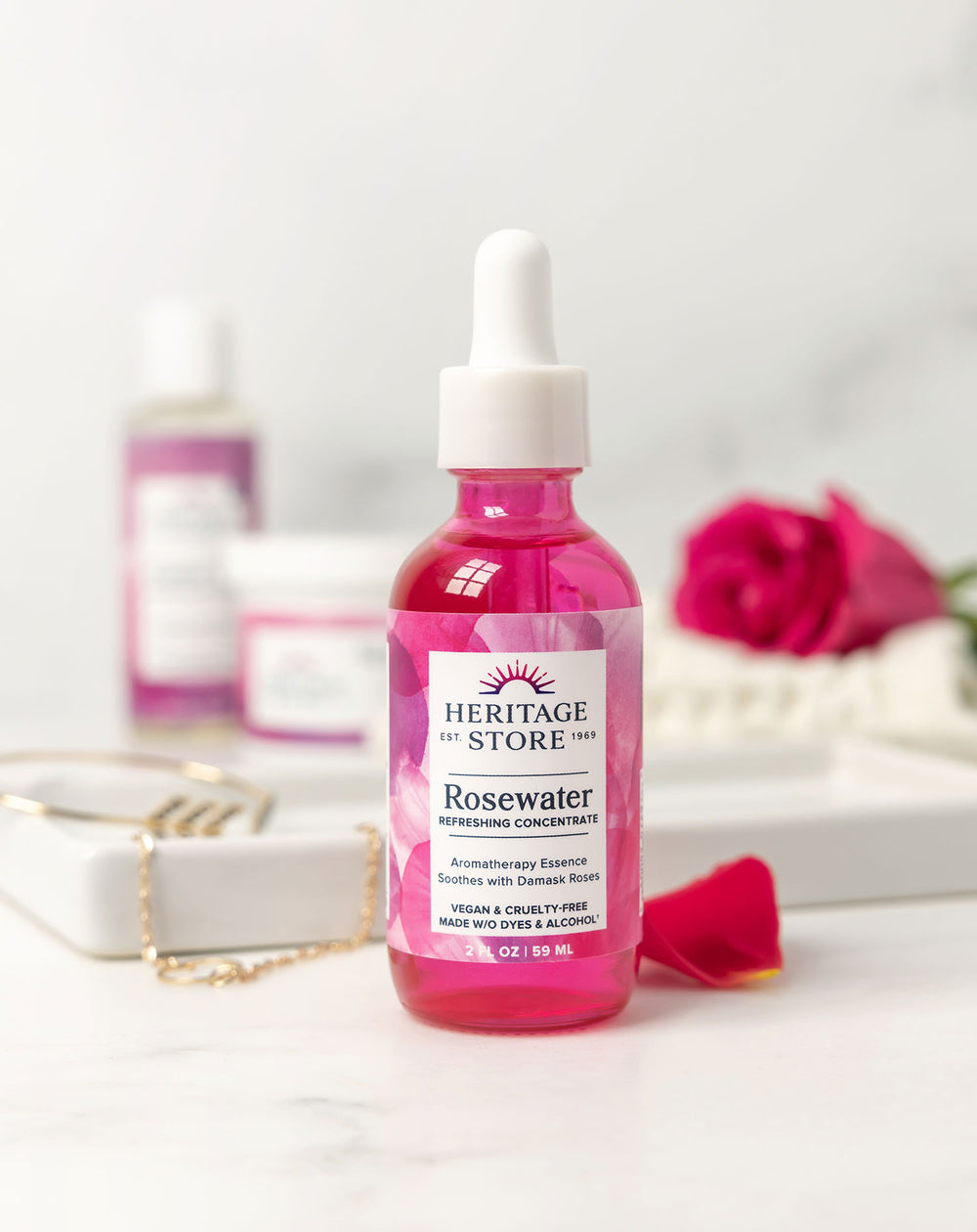 Rosewater Soothing & Hydrating Concentrate – Heritage Store