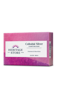Colloidal Silver Face & Body Soap – Heritage Store