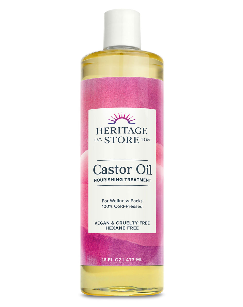 Castor Oil | Cold-Pressed Nourishing Treatment | Heritage Store