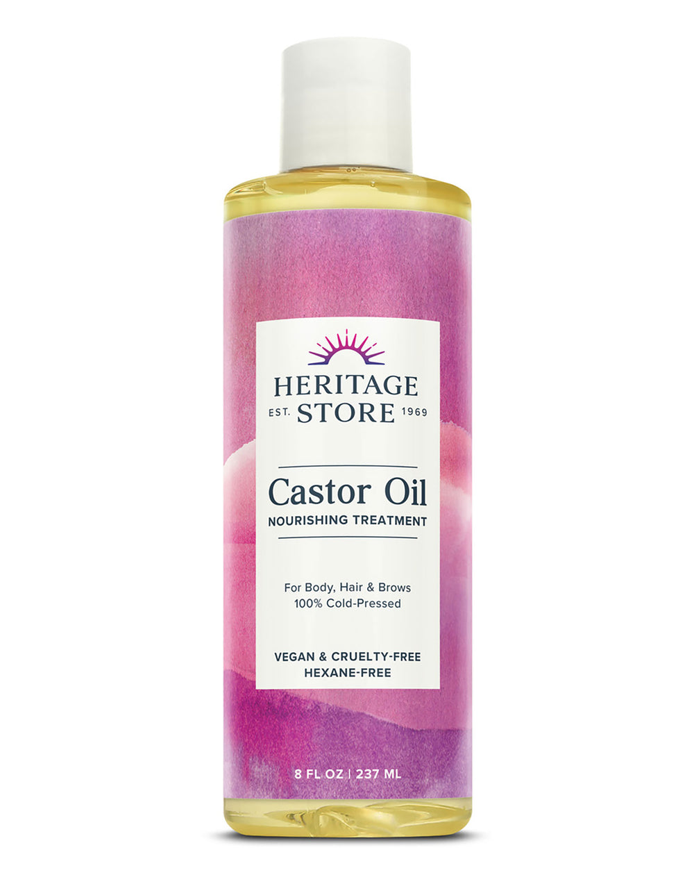 Castor Oil | Cold-Pressed Nourishing Treatment | Heritage Store